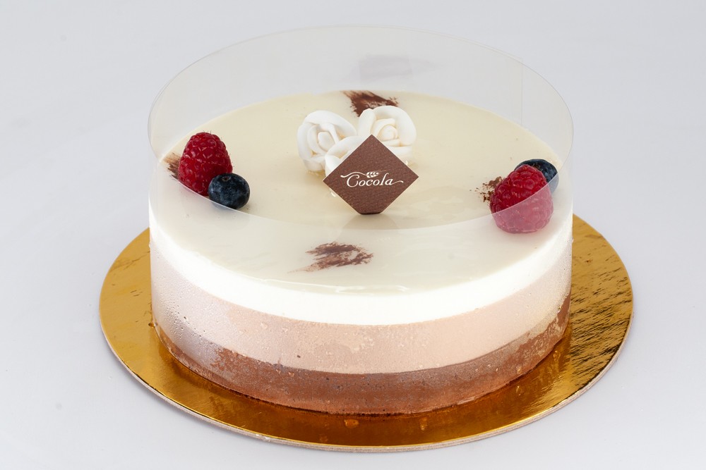 3-Layer Chocolate Mousse - Whole: Cocola Bakery