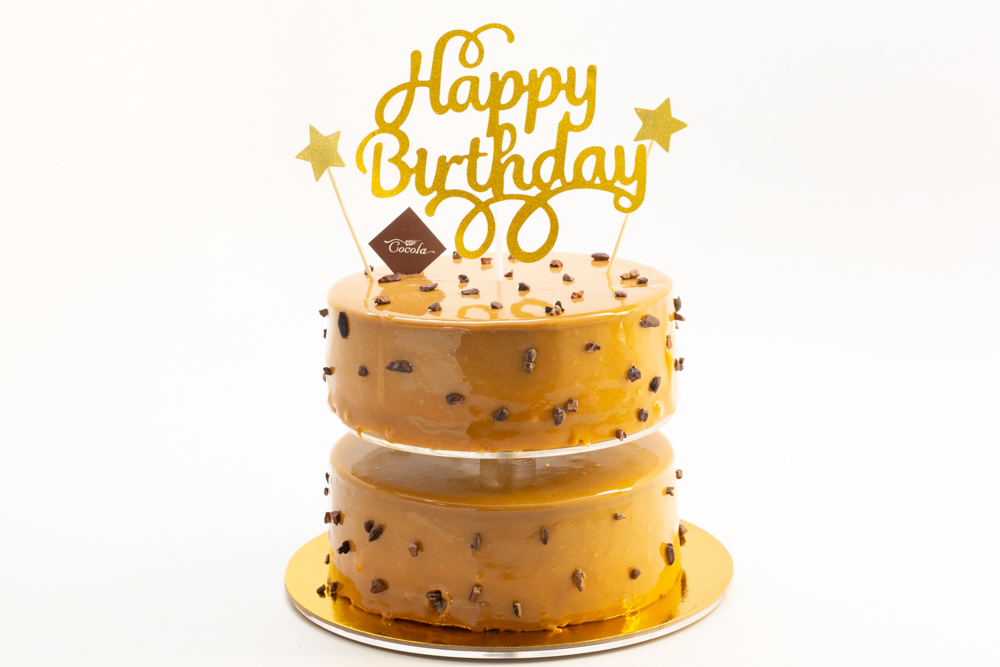 Caramel Choclate Mousse Cake: Cocola Bakery