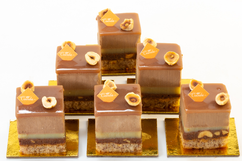 Half Size Hazelnut Le Sultan Cake: Cocola Bakery