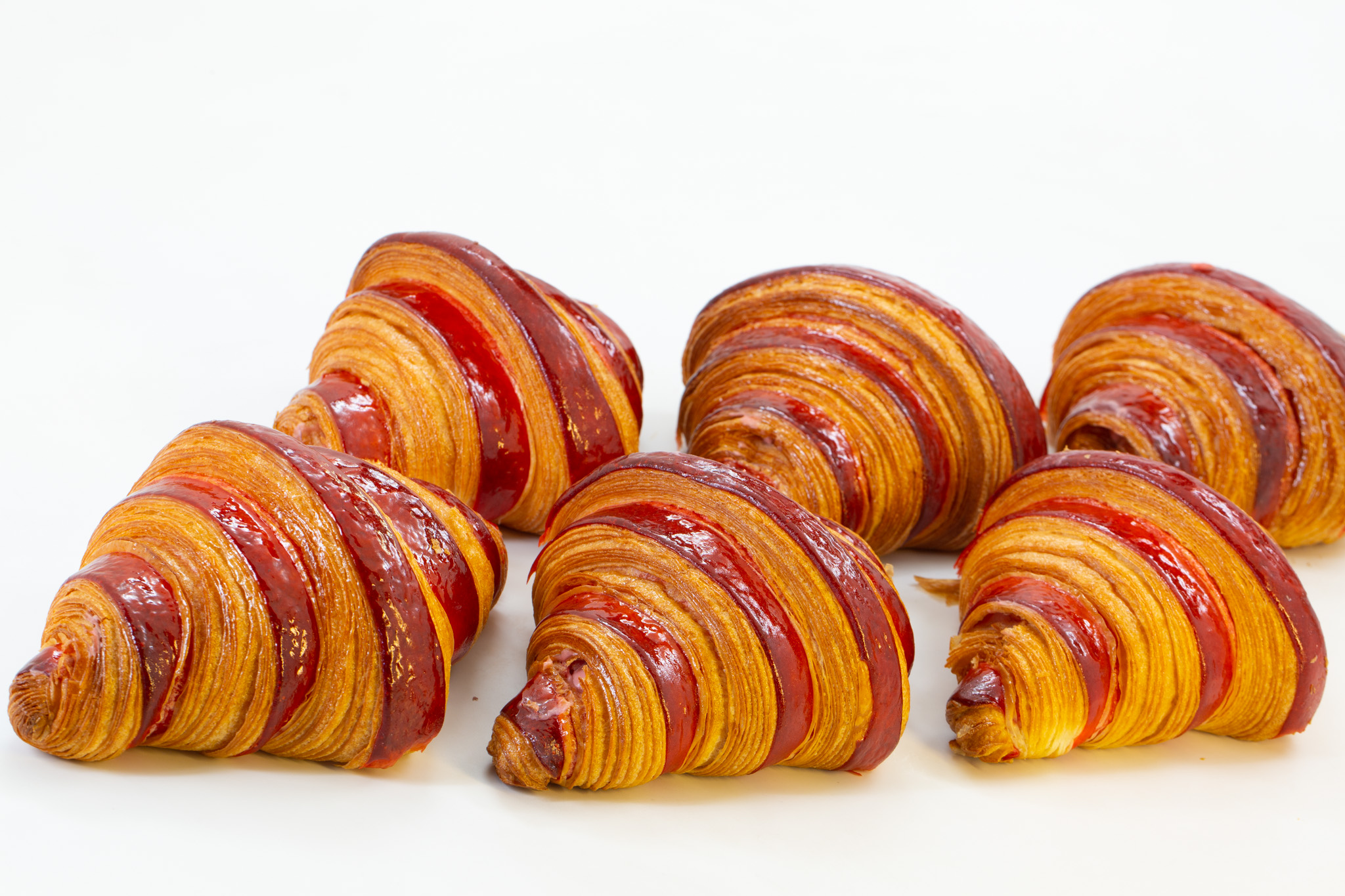 Strawberry Croissant (with organic strawberry ganache): Cocola Bakery